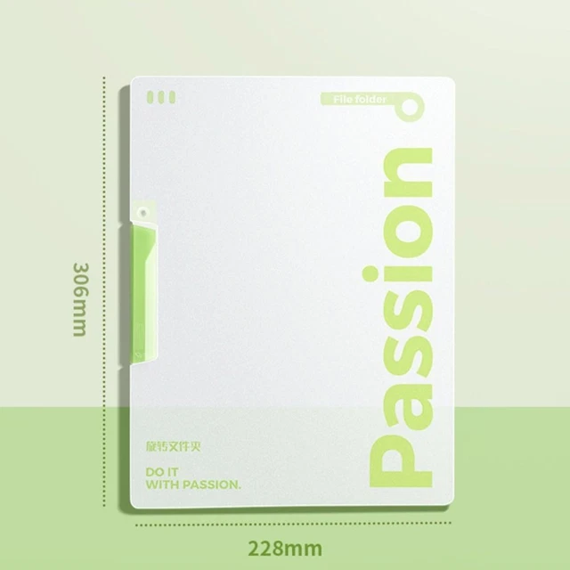 TRANSPARENT A4 FILE Folder Test Paper Storage Clip School Office $8.92 ...