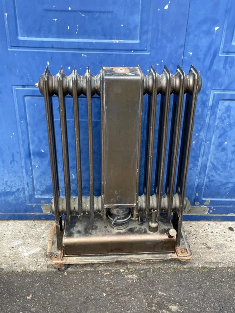 VINTAGE MORRIS &CENTRAL& Oil Radiator Paraffin Burner Heater £35.00 ...