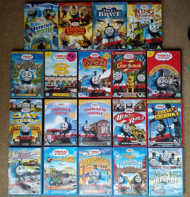 THOMAS THE TANK Engine DVD Bundle COLLECTION 19x Series Movies Thomas ...