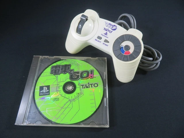 PS PLAYSTATION DENSHA de go controller mamecon ps1 sony Taito train ...