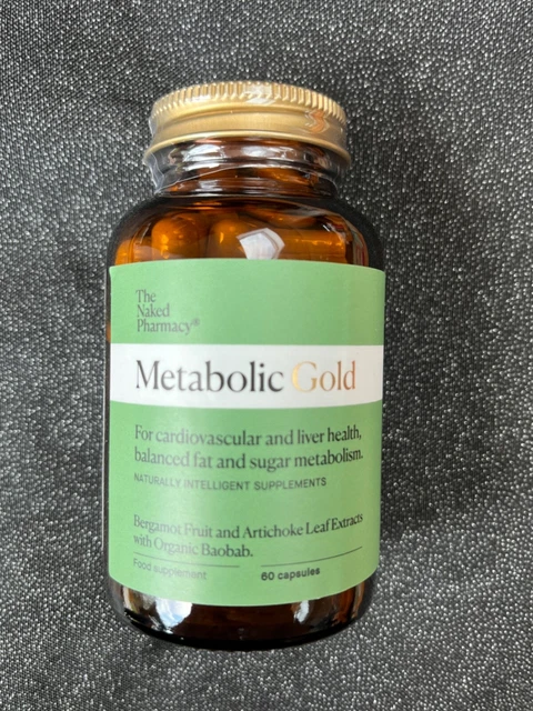 THE NAKED PHARMACY - Metabolic Gold Supplement - 60 Capsules - New £25. ...