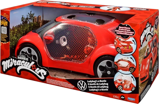 MIRACULOUS TALES OF Ladybug & Cat Noir Volkswagen E-Beetle Car With ...