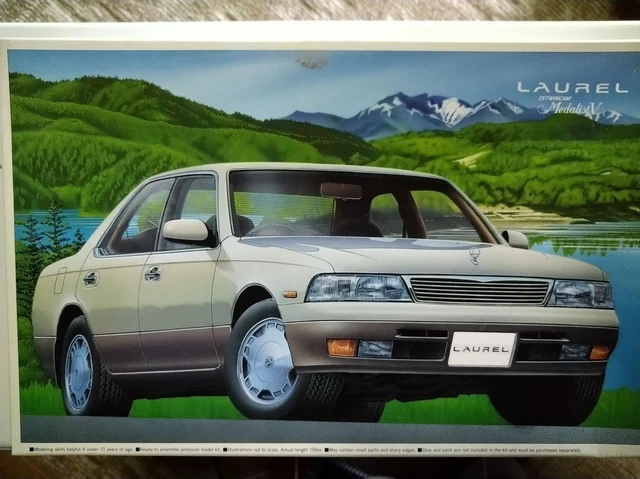 AOSHIMA 1/24 NISSAN LAUREL Medalist V unmontiert 20 EUR 111,96 ...