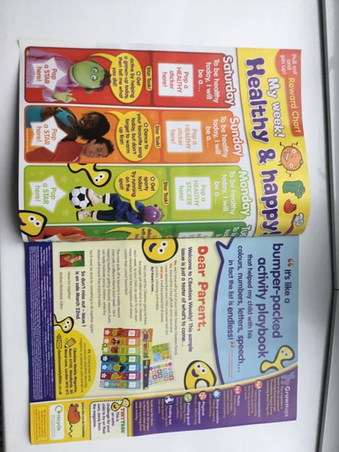 CBEEBIES MAGAZINE SAMPLE Issue 2006 new Charlie and Lola, Tweenies ...