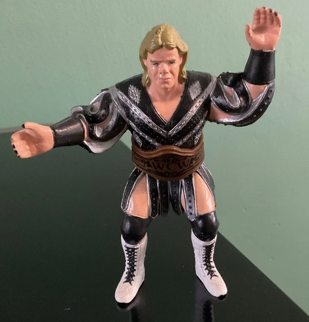 WCW GALOOB LEX Luger Robe UK Exclusive Wrestling Figure + Belt WWF WWE ...