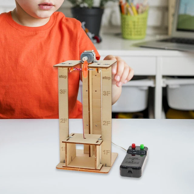 SCIENCE EXPERIMENT STEM Project, DIY Elevator Model Set, £9.05 ...