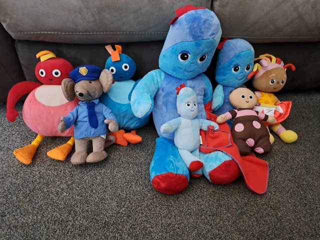 CBEEBIES PLUSH BUNDLE Iggle Piggle Upsy Daisy Twirly Woos Rasta Mouse ...