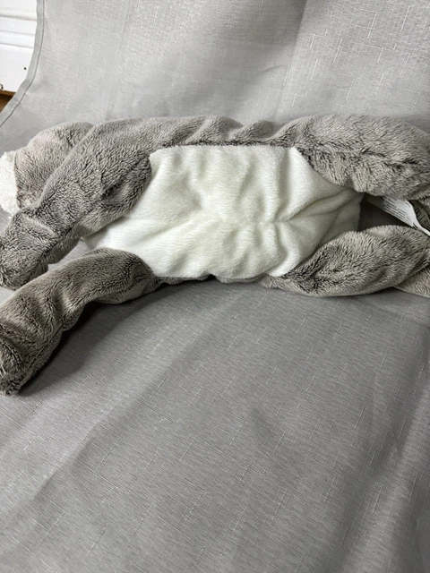 IKEA VANDRING GREY Hare Rabbit Laying Soft Plush Toy 14” £11.21 ...