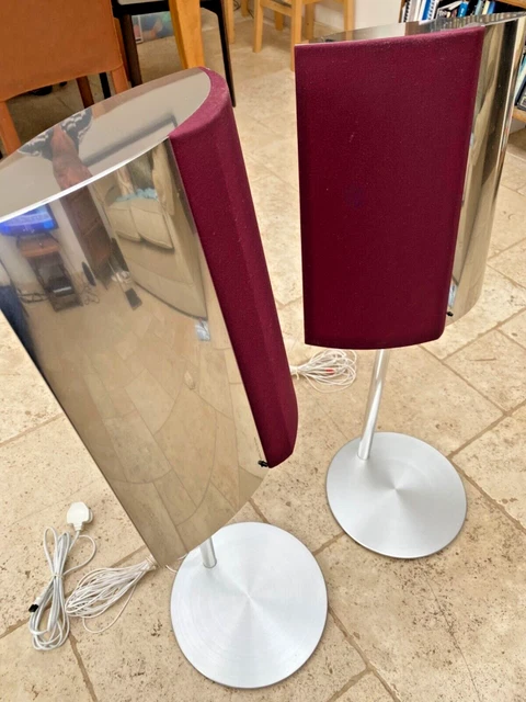 BANG & OLUFSEN (B&O) BEOLAB 4000 Powered Speakers with stands and leads £290.00 - PicClick UK