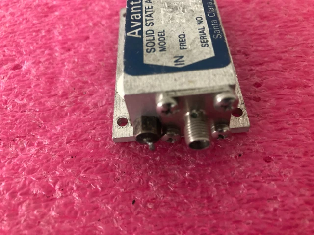 AVANTEK CD7-1034M 20-1000 MHZ RF Verstärker EUR 23,39 - PicClick DE