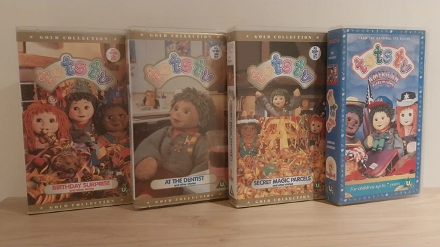 RARE TOTS TV VHS Video Bundle. Retro Nostalgia. Ragdoll Carlton TV ...