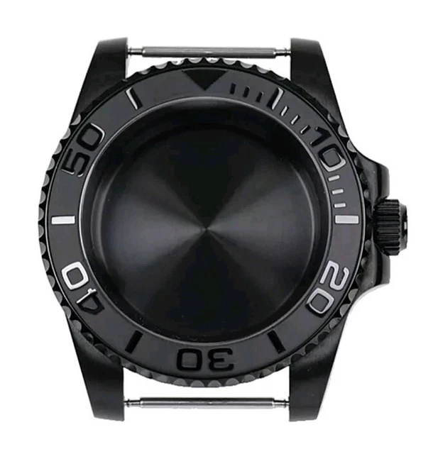 40MM SUB WATCH Case. Black. Ceramic Bezel Insert.For Seiko Nh35. UK £32 ...