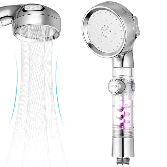 3 MODI HOCHDRUCK Duschkopf Turbo Handbrause Wasserspar mit Kalkfilter Badezimmer EUR 6,95 ...