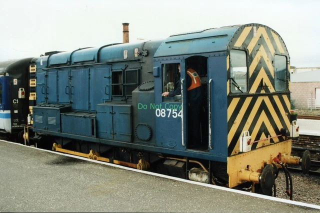 12X8 GLOSSY PHOTO BR Class 08 08754 @ Inverness c.1994 £4.99 - PicClick UK