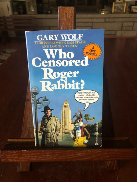 WHO CENSORED ROGER Rabbit? by Gary Wolf 1988 PB *Very good cond-see ...