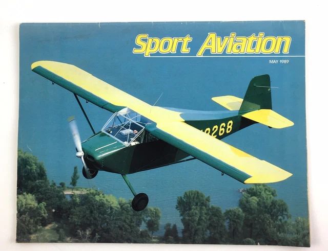 SPORT AVIATION FLYING Magazine May 1989 Vintage Issue Airplane Pictures ...