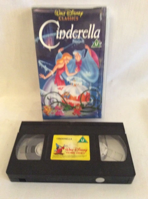 Cinderella Vhs Video Walt Disney Classics Eur 1189 Picclick De 9673