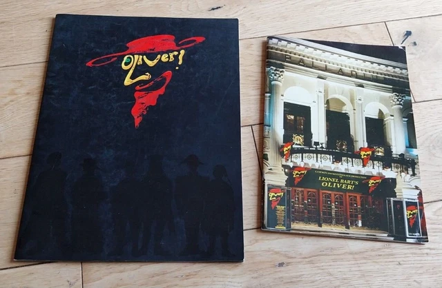 OLIVER (THE MUSICAL) PROGRAMME AND SOUVENIR BROCHURE : London Palladium ...