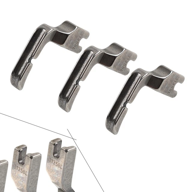 3 SIZES RIGHT Piping Left Cording Foot #31358L For JUKI DDL-555 5550 ...