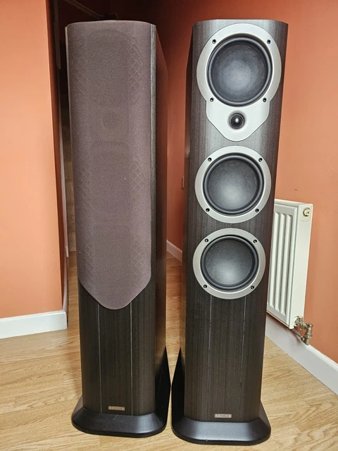 MISSION M35I 3-WAY Bass-Reflex Floor-Standing Speakers, 40HZ-20KHZ ...