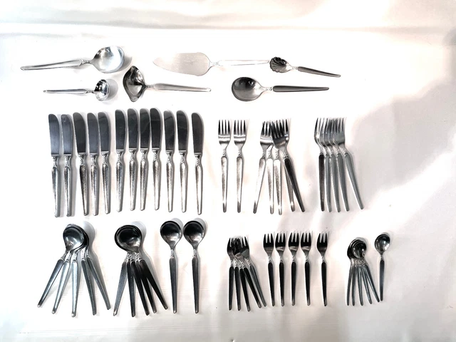 58 TEILIGES BESTECK ROCRONI Solingen Edelstahl Rostfrei GUT! EUR 150,00 ...