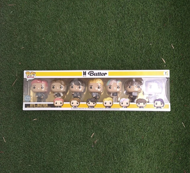 FUNKO POP! ROCKS BTS Butter Pack de 7 figurines Pop X7 New Boyband B.T.S Music EUR 74,99 ...