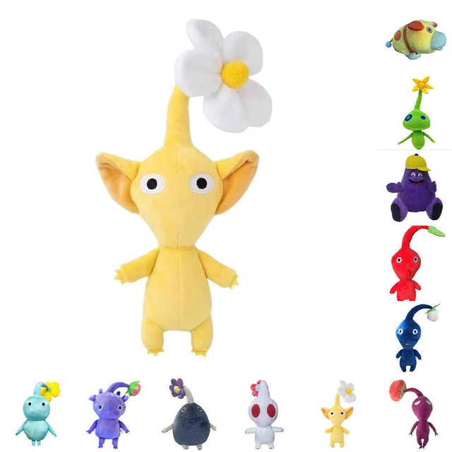 KIDS PIKMIN 4 Ice Pikmin Oatchi Dog Plush Toys Soft Stuffed Doll ...