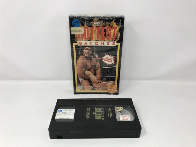 WWF WWE - Hottest Matches (VHS, 1990) ORIGINAL COLISEUM VIDEO - Tino ...