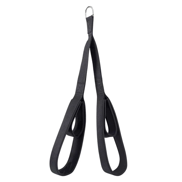 TRICEP ROPE GYM Press Down Push Pull Cord Multi Lat Bar Cable ...