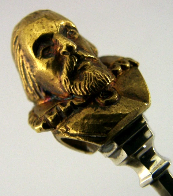 HEAVY KING CHARLES II STERLING SILVER SPOON ENGLISH 1975 33g SUPERB ...