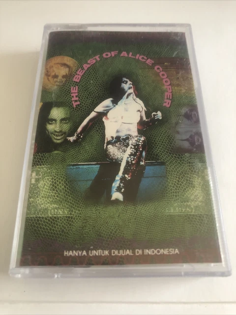 ALICE COOPER CASSETTE The Beast Of Alice Cooper 80s Hard rock Heavy ...
