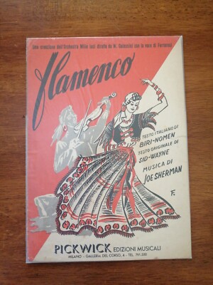 FLAMENCO BIRI-NOMEN SID-WAYNE JOE SHERMAN spartito musicale music sheet ...