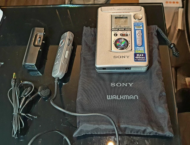 SONY WALKMAN WM-GX808 Cassette Radio Recorder with Remote High End Rare ...