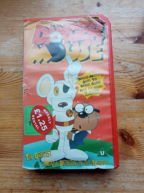 DANGER MOUSE - Saves The World Again (VHS, 2001) £3.00 - PicClick UK