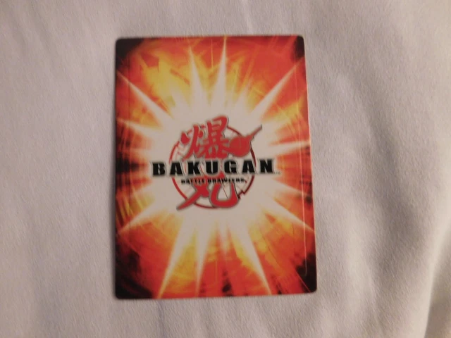 BAKUGAN BATTLE BRAWLER "CARD FORCE" Metal Gate Card 2/15a BA182 2008 $9 ...