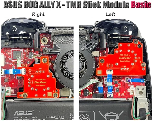 TMR JOYSTICK MODULE Replacement for ROG Ally X Basic Edition PCB ...