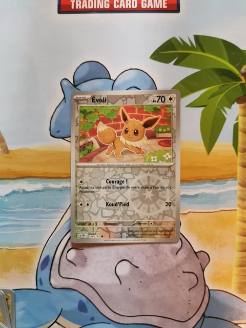 CARTE POKÉMON EVOLI 166/197 reverse EV3 Flammes Obsidiennes fr neuve EUR 1,50 - PicClick FR