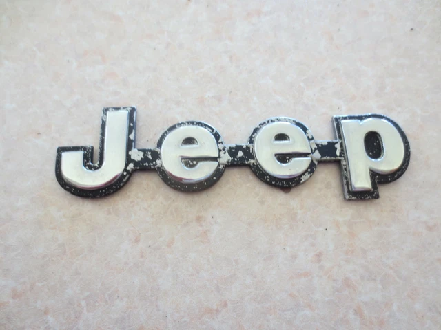 ORIGINAL JEEP PLASTIC badge / emblem - - - - - -- ---- EUR 21,85 ...