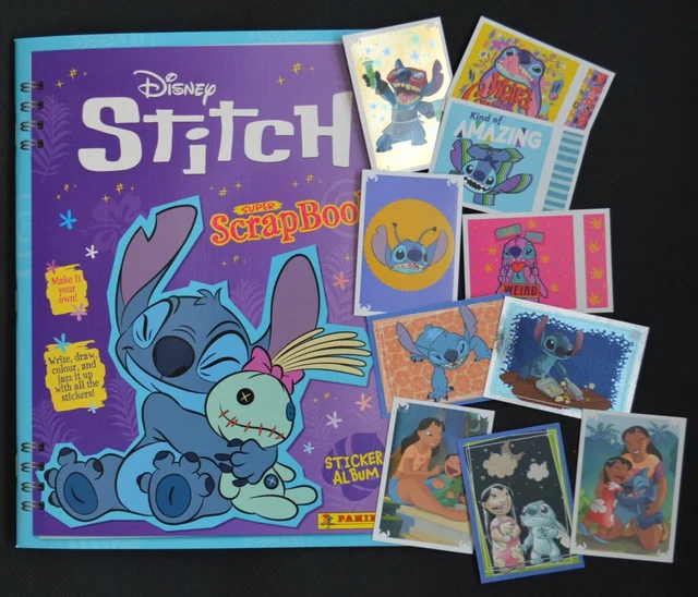 PANINI DISNEY STITCH Super Scrapbook (2025) Album Sticker: SINGLES ...