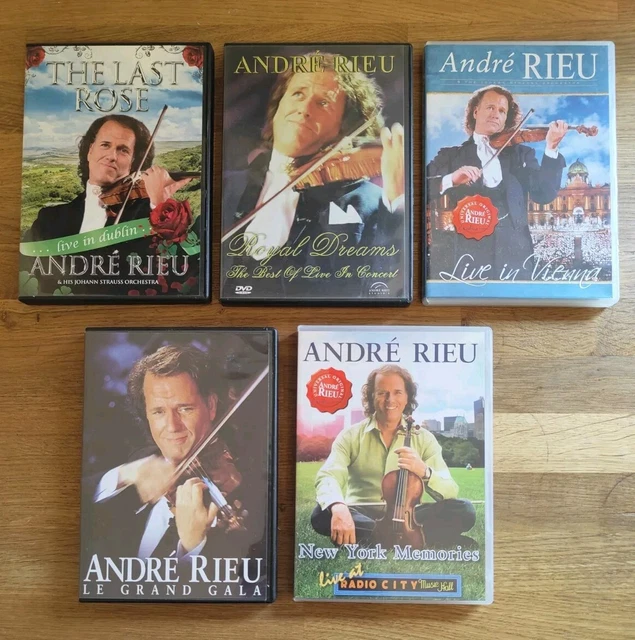 DVD - ANDRE Rieu Live In Concert X5 Music DVDs Bundle PAL UK R2 EUR 8 ...