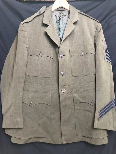 ORIGINAL US NAVY USMC Marine Corps Uniform Jacket £30.00 - PicClick UK