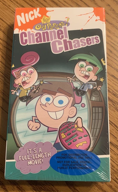 THE FAIRLY ODD Parents Channel Chasers VHS Tape New Sealed Rare Promo ...