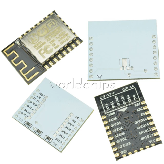 ESP8266 ESP-12F WIFI Wireless Microcontroller Module Arduino IDE TESTED ...