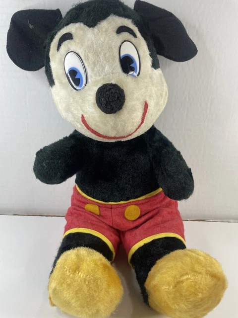 VINTAGE WALT DISNEY Characters Stuffed Plush Mickey Mouse California ...