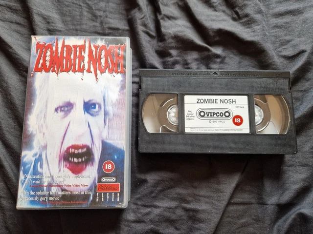 ZOMBIE NOSH VINTAGE VHS Tape £39.99 - PicClick UK