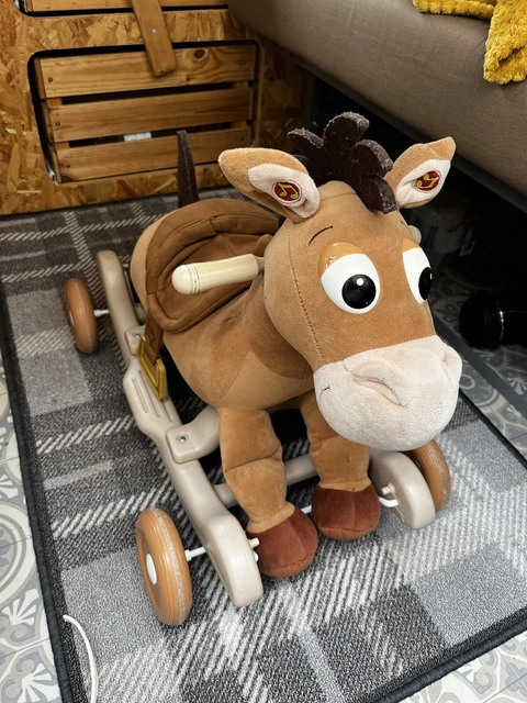 DISNEY TOY STORY Ride-On Bullseye Plush Rocking Horse £34.99 - PicClick UK
