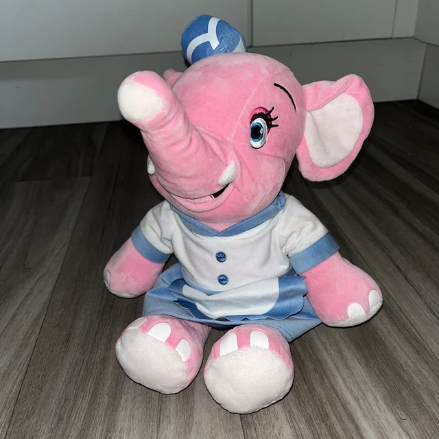 ANXIOUS ELEPHANT 12& Plush Soft Toy Teddy Haven Holidays Mascot Flight ...