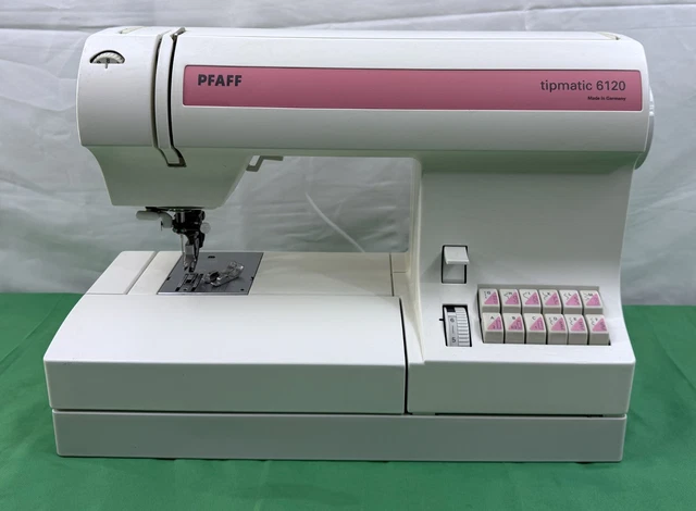 PFAFF TIPMATIC 6120, Freiarm Profi Nähmaschine mit IDT Obertransport ...