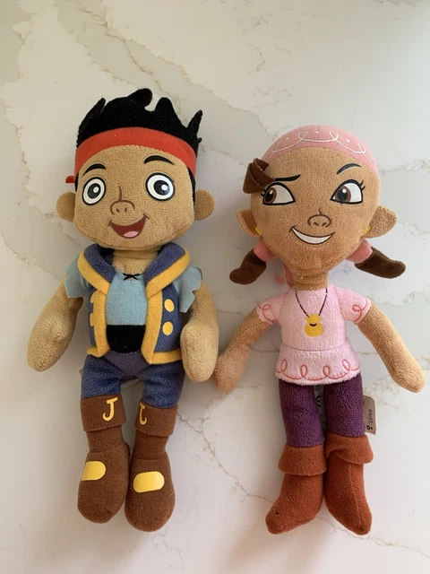 DISNEY JAKE & The Never Land Pirates Soft Plush Toy Figures - Jake ...