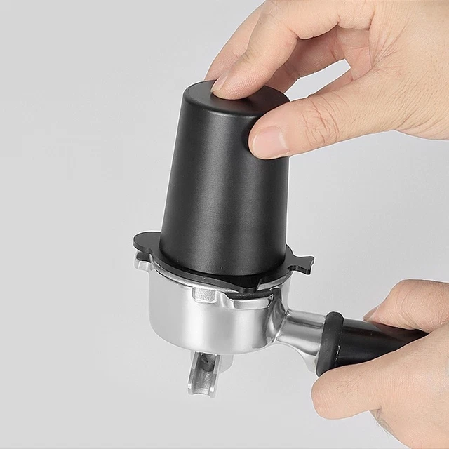 COFFEE DUST CUP Grinder Dust Catcher Anti-spill Design Three-section ...